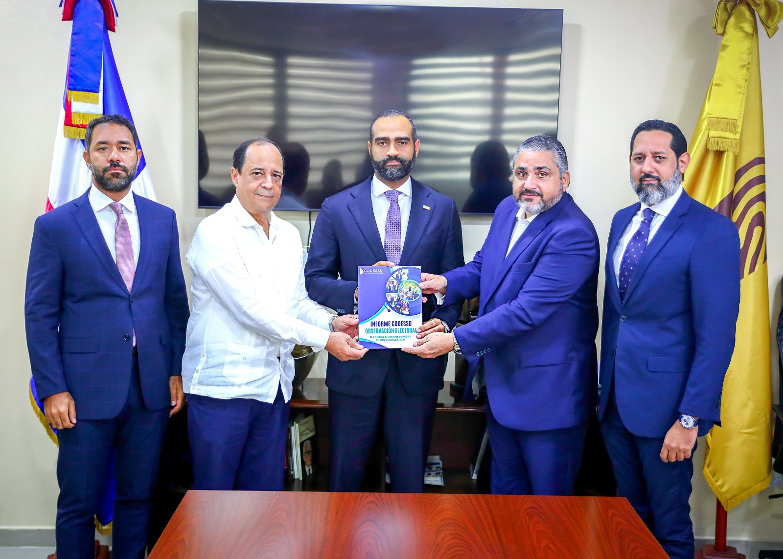 JCE recibe informe del Codessd sobre elecciones presidenciales y ...